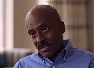 After treatment, he’s no longer on edge