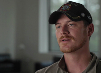 Traumatic experiences led to combat stress